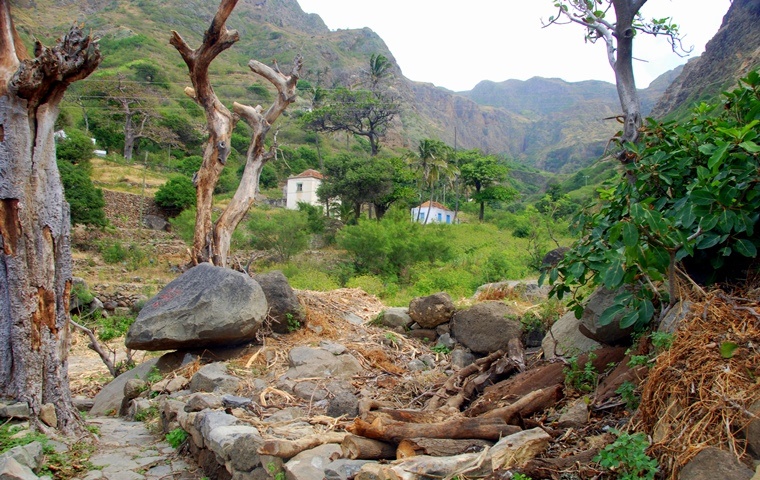 Brava Island part of the volcanic archipelago Islands of Cape Verde
